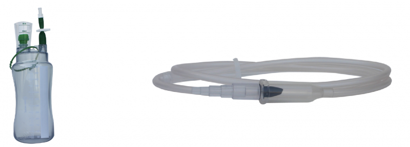 HVS with connecting tube | Van Straten Medical